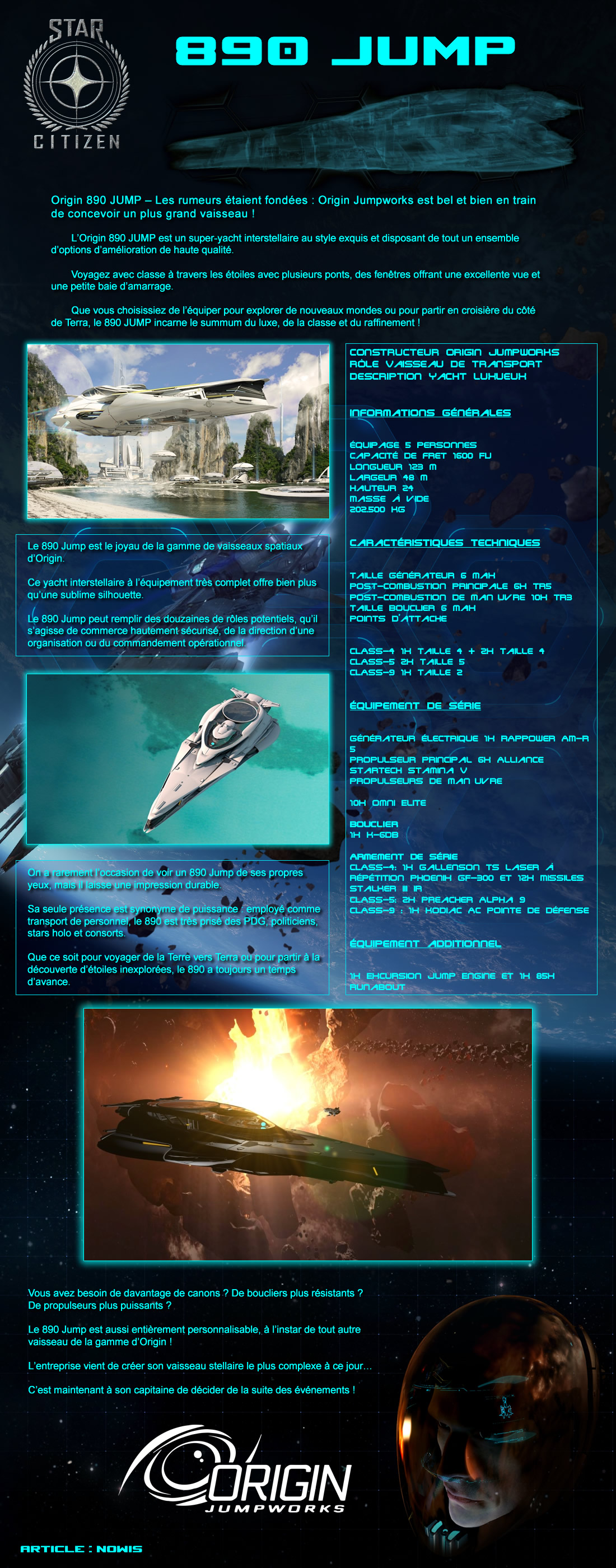 Star Citizen : Le 890 Jump - Empirium League multigaming